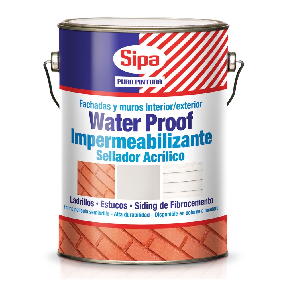 Water proof acr. incoloro gl sipa (impermeabilizante)(41738801)(e1)